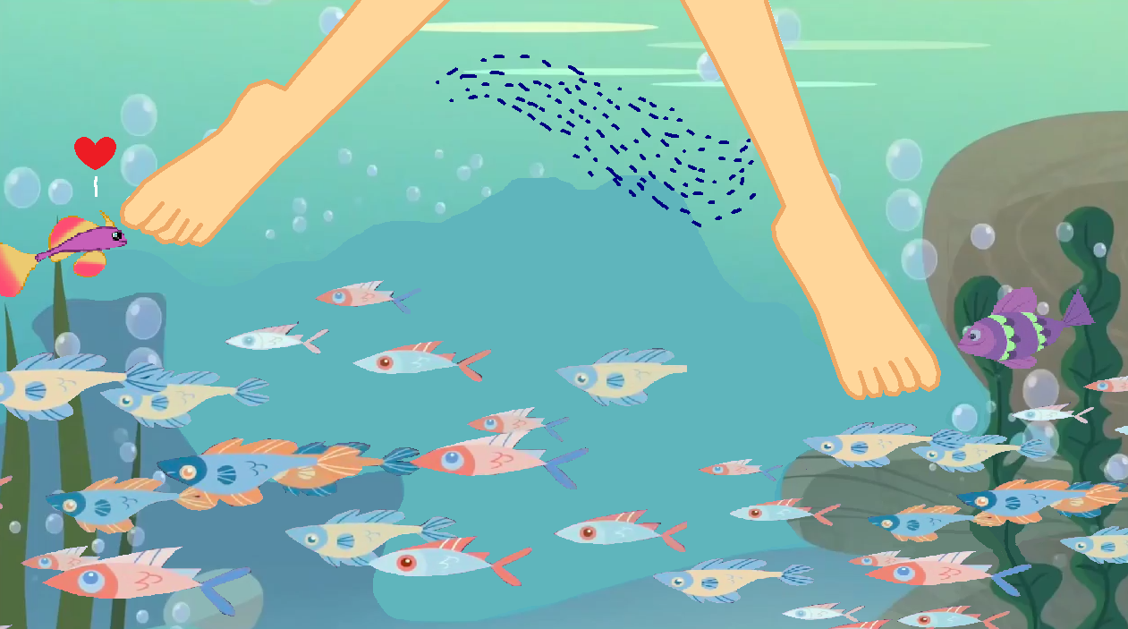 #1732237 - suggestive, artist:php43, edit, applejack, fish, equestria ...