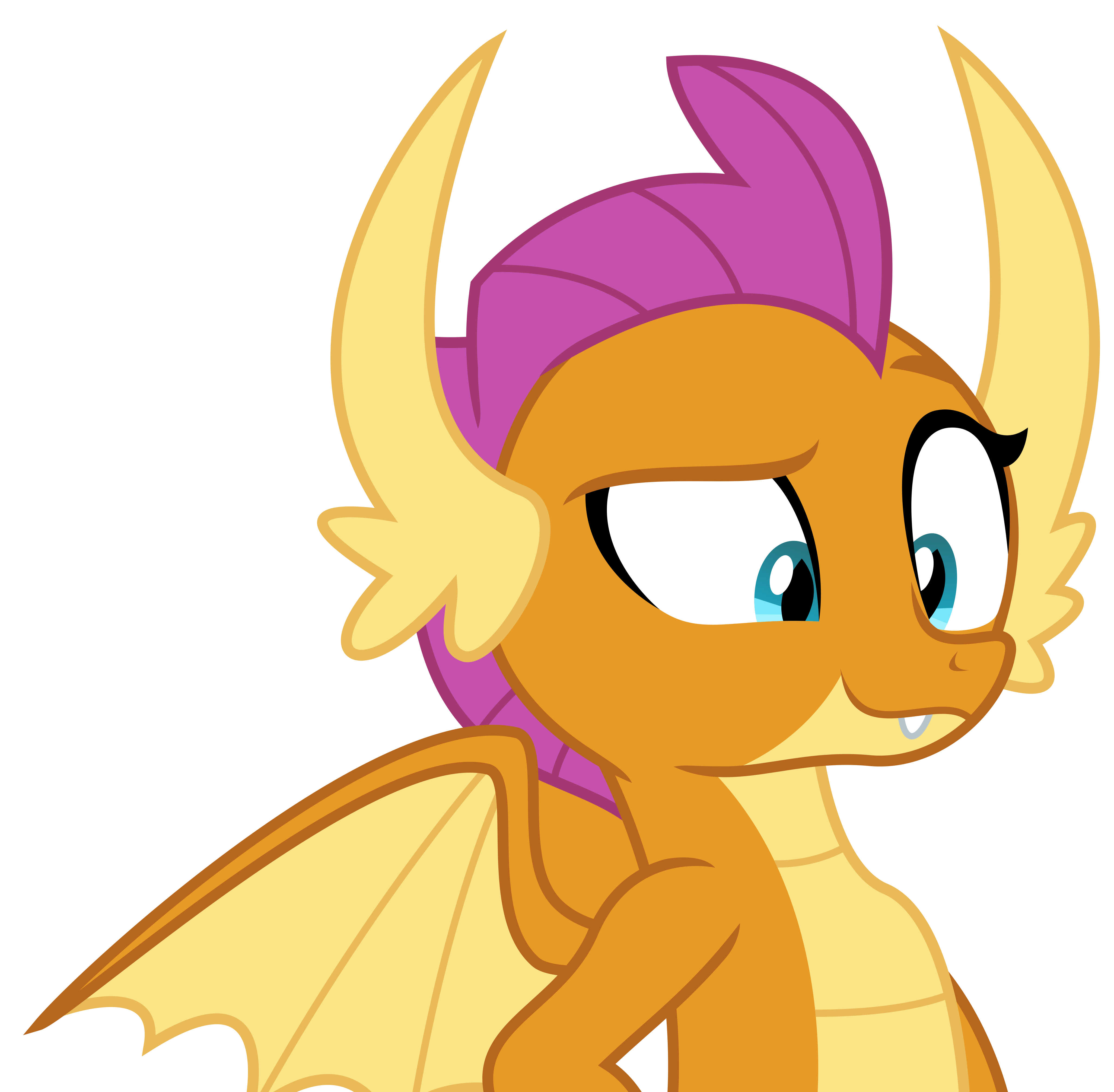 #1744853 - safe, artist:sketchmcreations, smolder, dragon, g4, molt ...