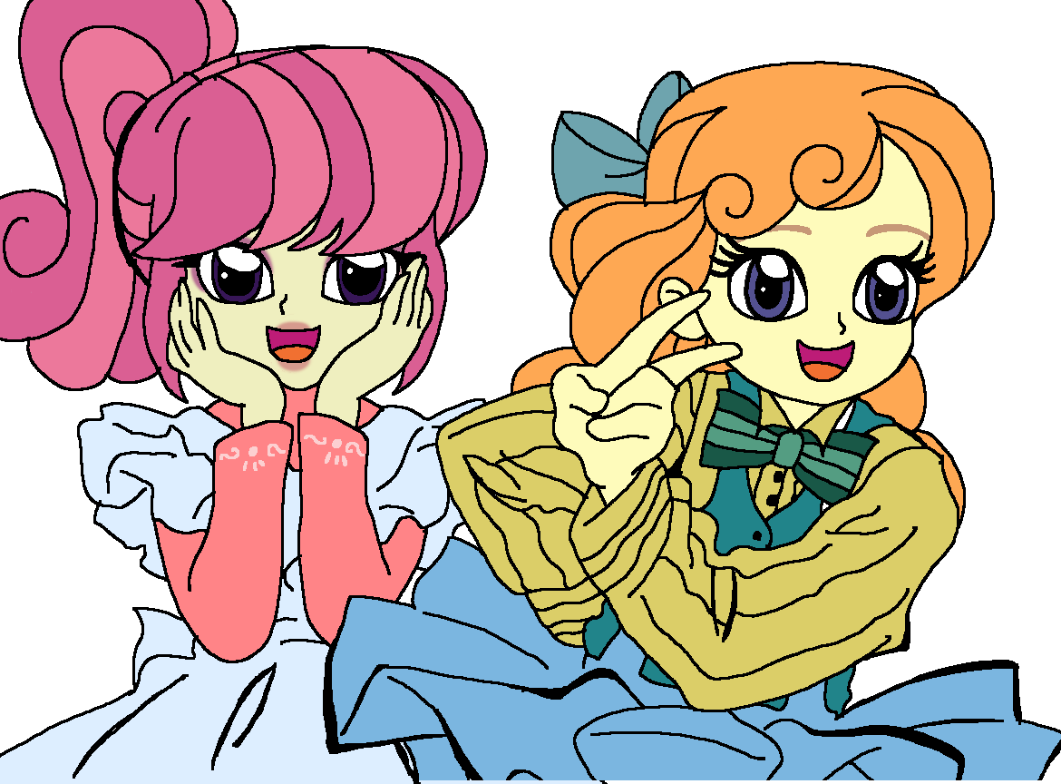 #1761349 - safe, artist:pokecure123, diwata aino, orange sherbette ...