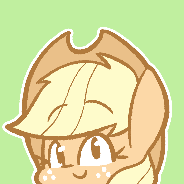 #1761666 - safe, artist:typhwosion, applejack, pony, chibi, female ...