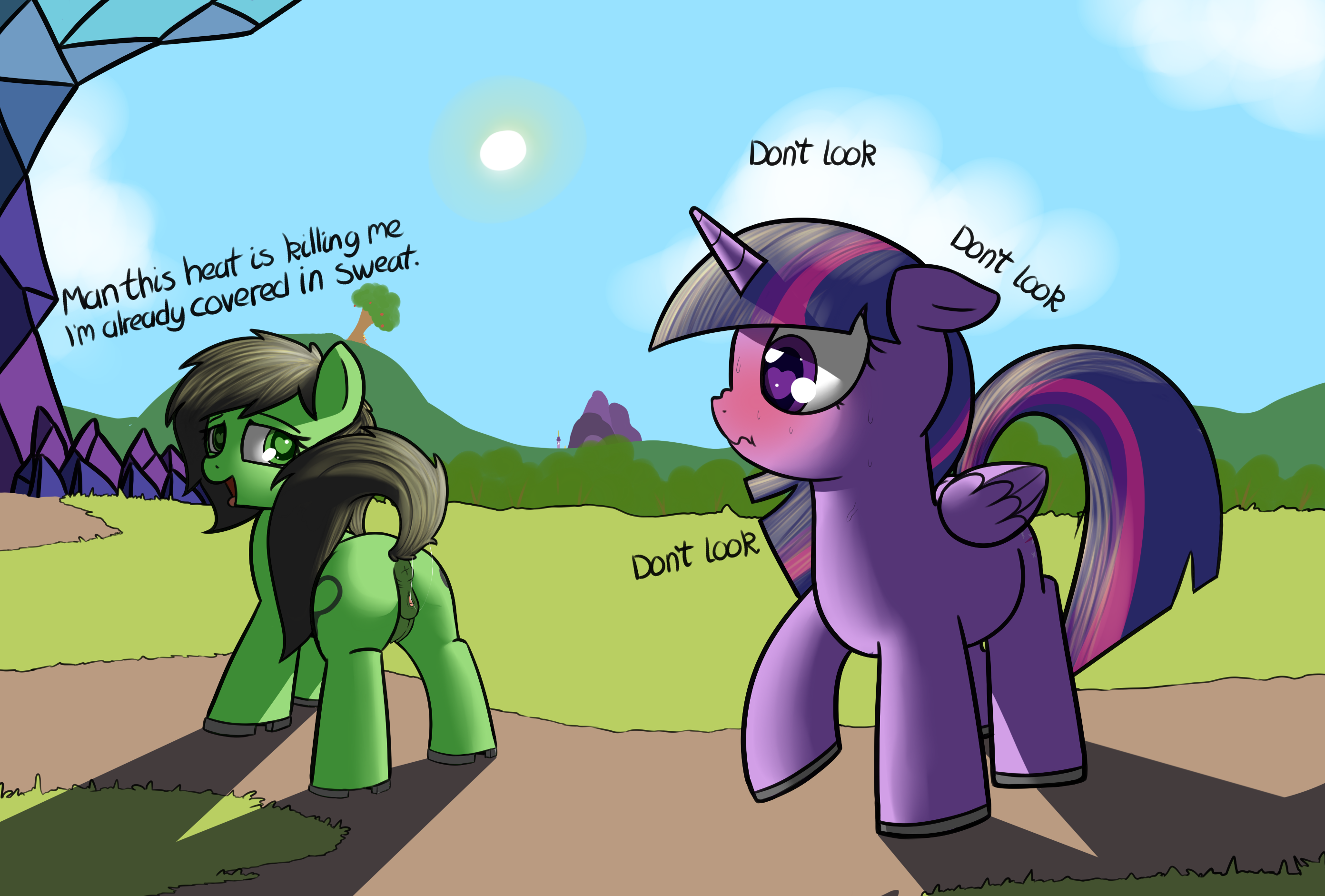 1749304 Explicit Artist Cutelewds Twilight Sparkle Oc Oc Filly