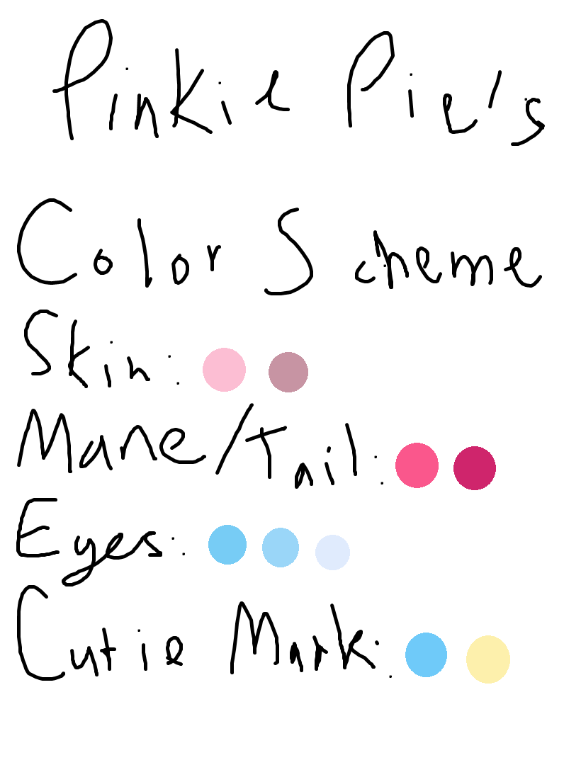 #1770563 - safe, pinkie pie, color scheme, no pony - Derpibooru