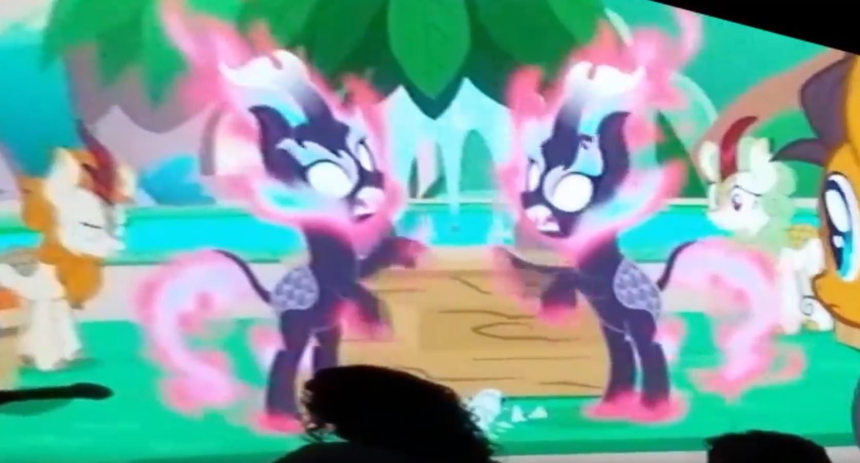 #1786651 - safe, screencap, autumn afternoon, autumn blaze, cinder glow ...