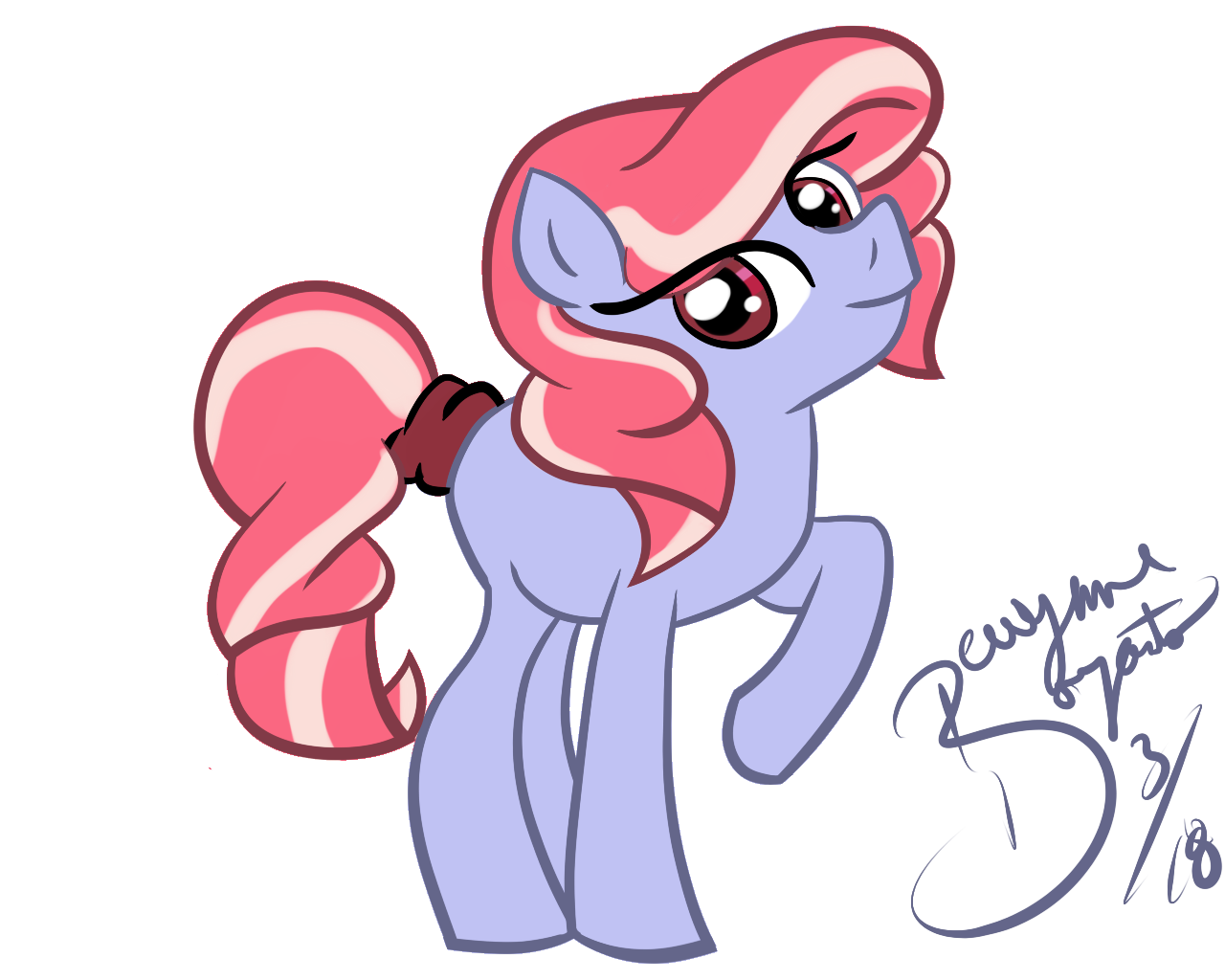 #1787770 - safe, artist:koharuveddette, oc, oc only, oc:whipped cream ...