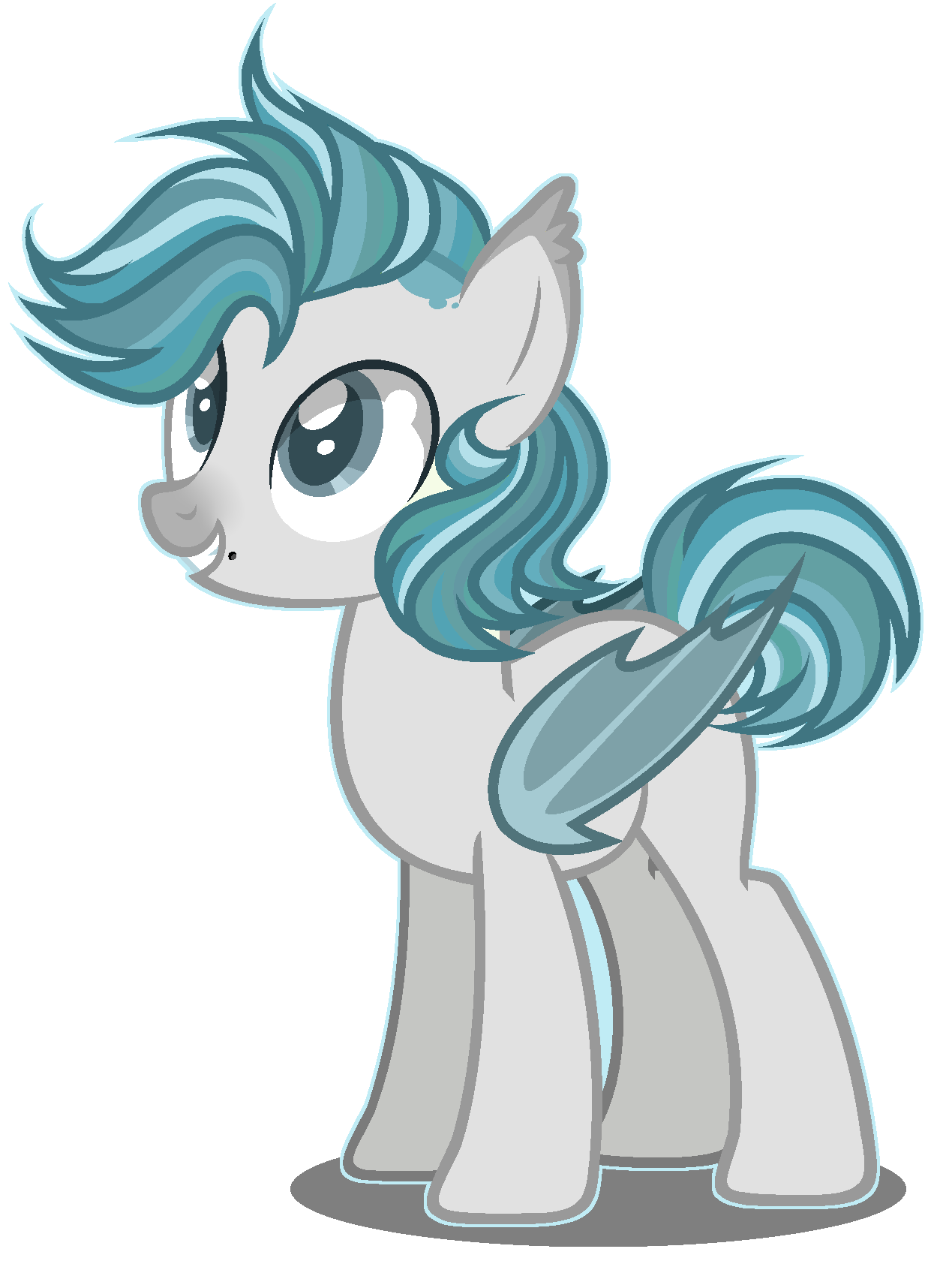 #1789559 - safe, artist:nightmarye, oc, oc only, bat pony, pony, bat ...