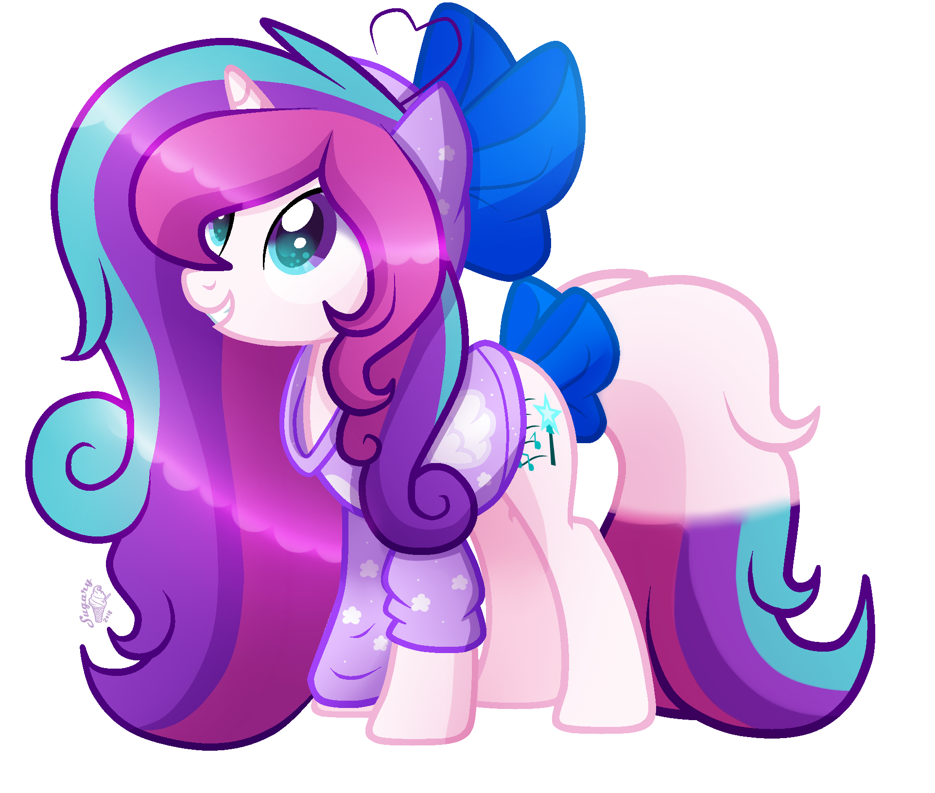 #1790782 - safe, artist:sugaryicecreammlp, oc, oc only, oc:magical ...