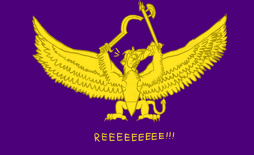 #1793566 - safe, artist:horsesplease, grampa gruff, griffon, g4, angry ...