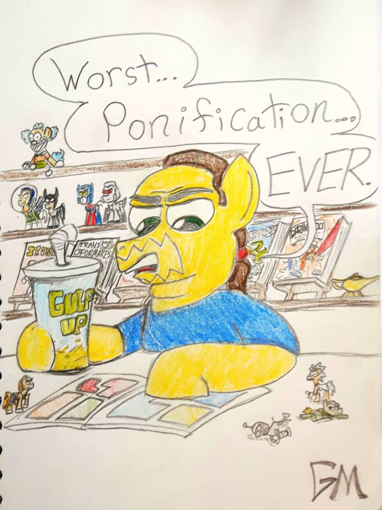 #1773204 - safe, artist:toysntoonsguy, pony, batman, bender bending ...