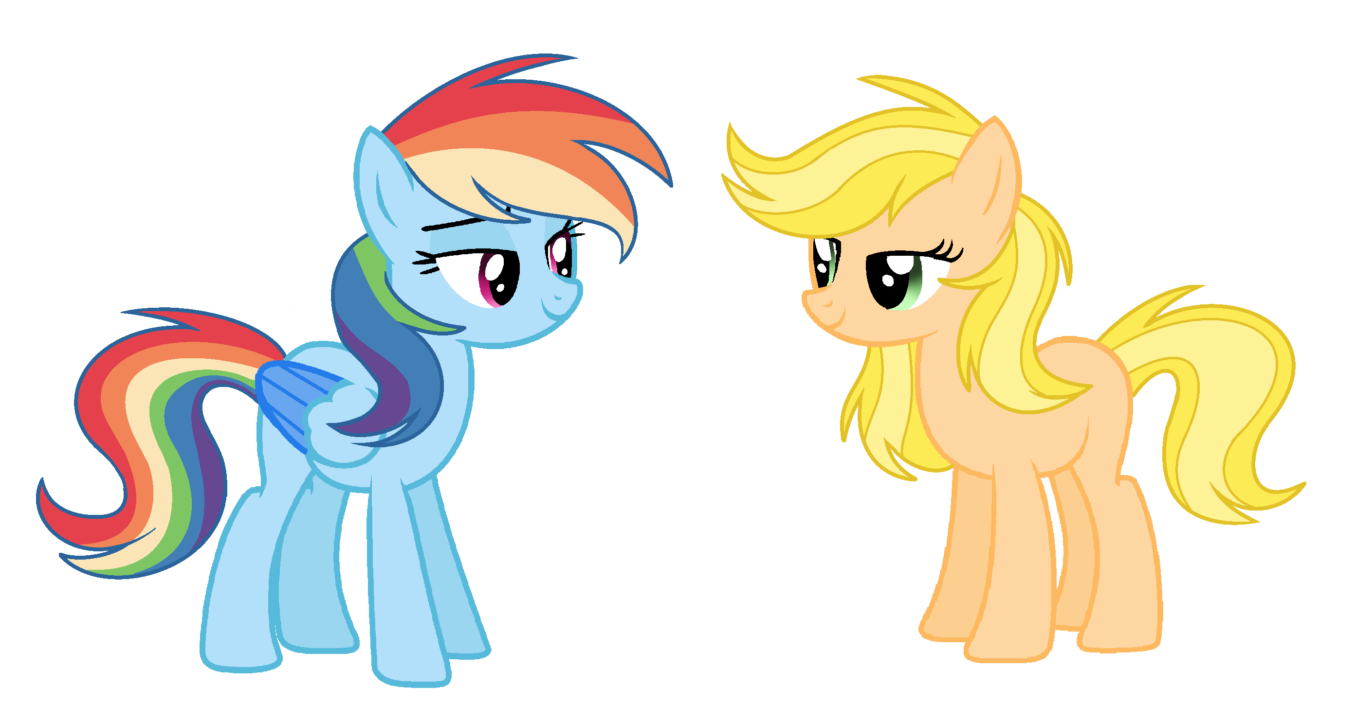 #1777003 - dead source, safe, artist:rainbows-skies, applejack, rainbow ...