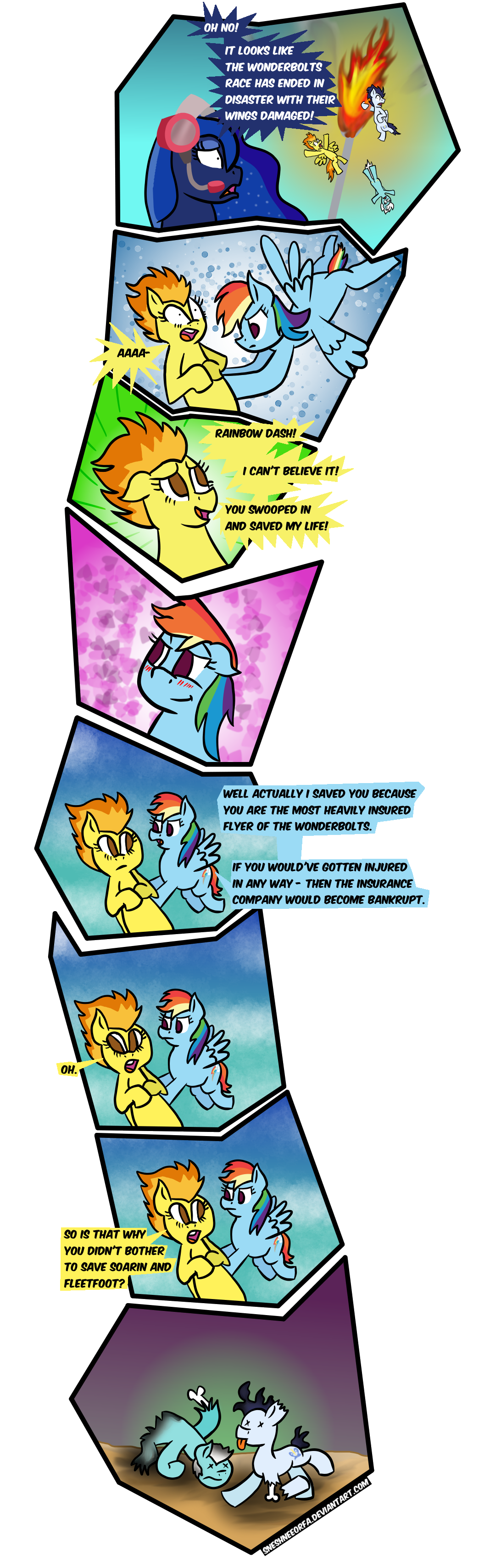 #1810715 - semi-grimdark, artist:sneshpone, fleetfoot, princess luna ...