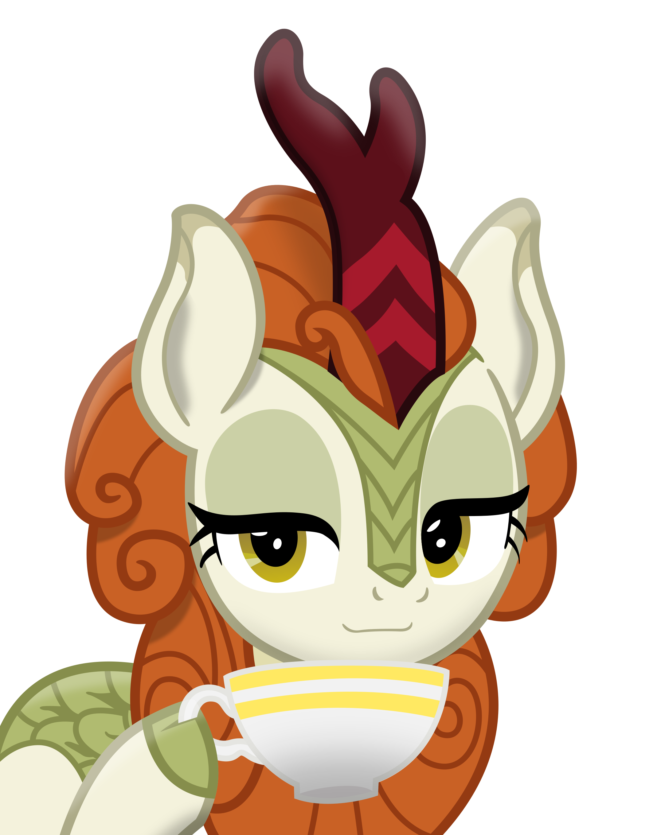 #1829933 - safe, artist:zylgchs, derpibooru exclusive, autumn blaze ...
