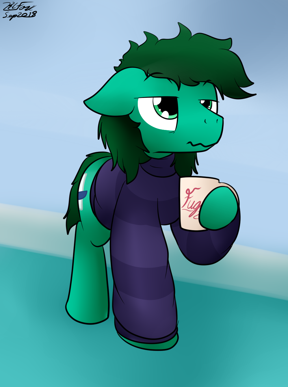 #1840712 - safe, artist:the-furry-railfan, oc, oc only, oc:sporadic ...