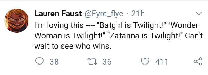 #1934827 - safe, lauren faust, meta, no pony, text, text only, twitter ...