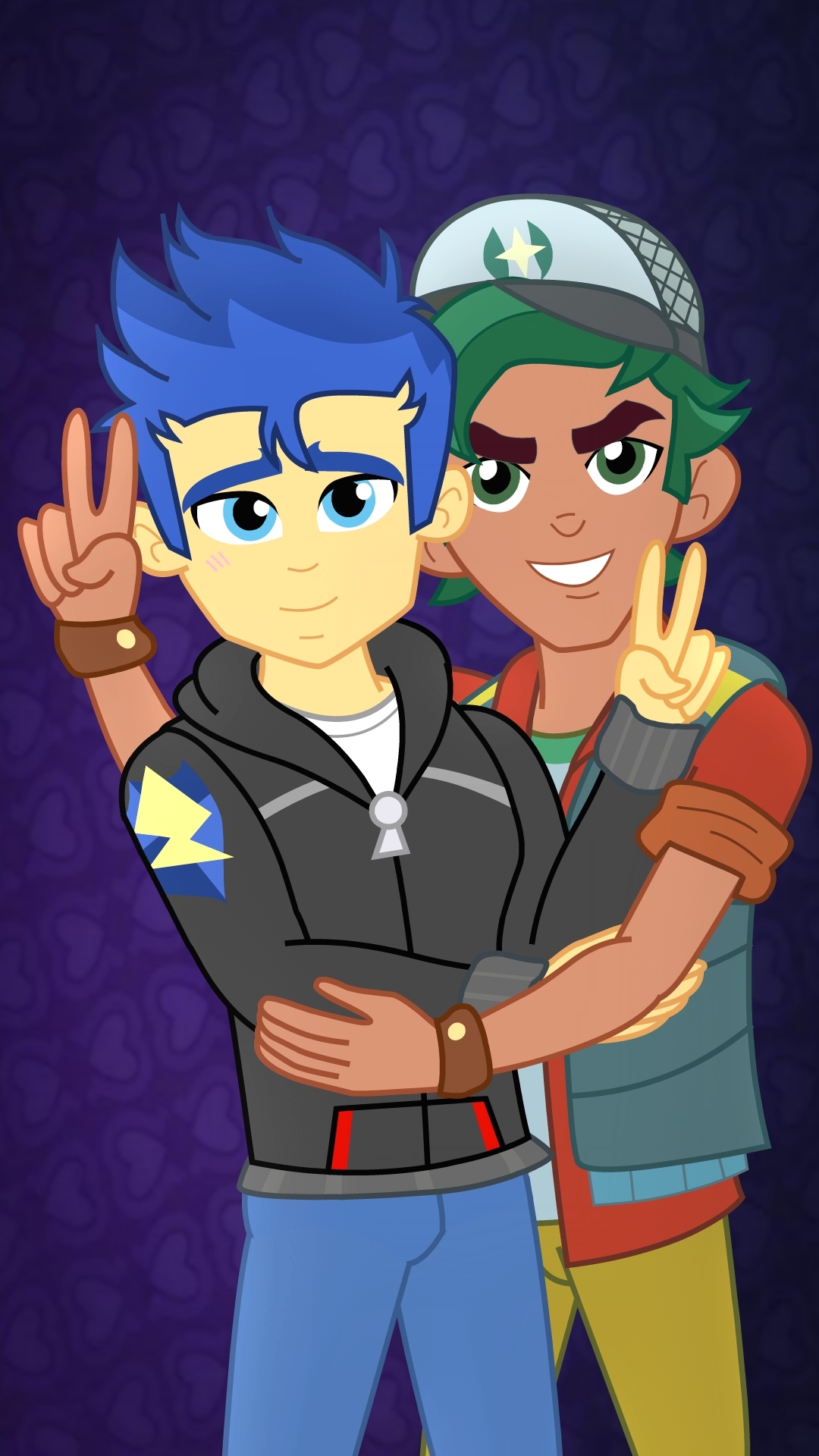 #1925126 - safe, artist:supermaxx92, flash sentry, timber spruce ...