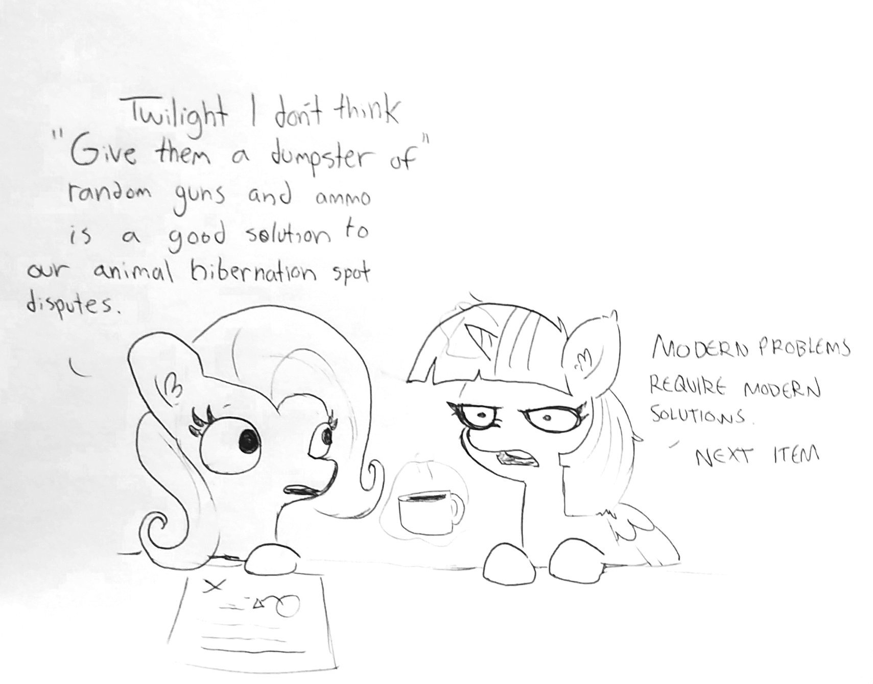 #1930163 - safe, artist:tjpones, fluttershy, twilight sparkle, alicorn ...