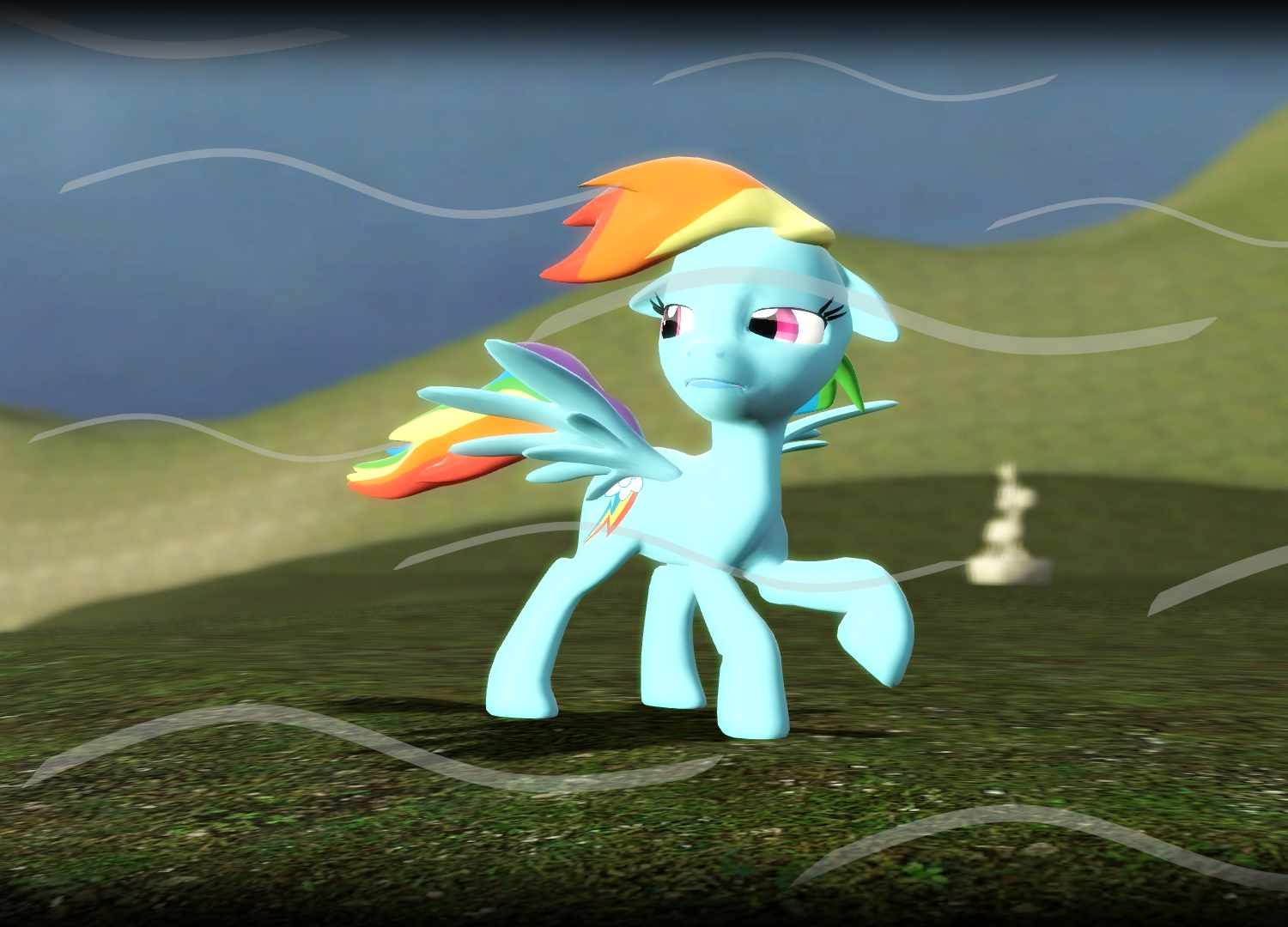 #1931083 - safe, artist:tbwinger92, rainbow dash, pony, g4, 3d, gmod ...