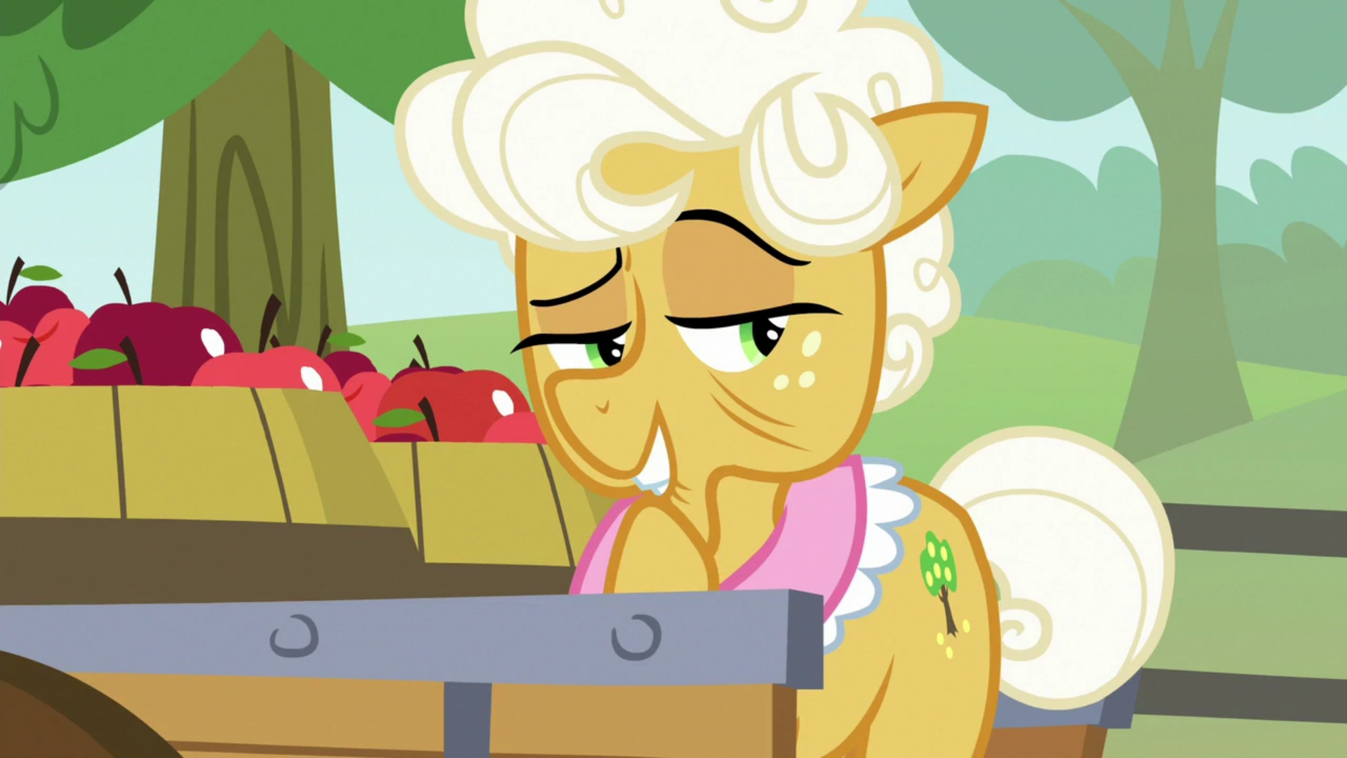 #2165696 - safe, screencap, goldie delicious, pony, going to seed ...