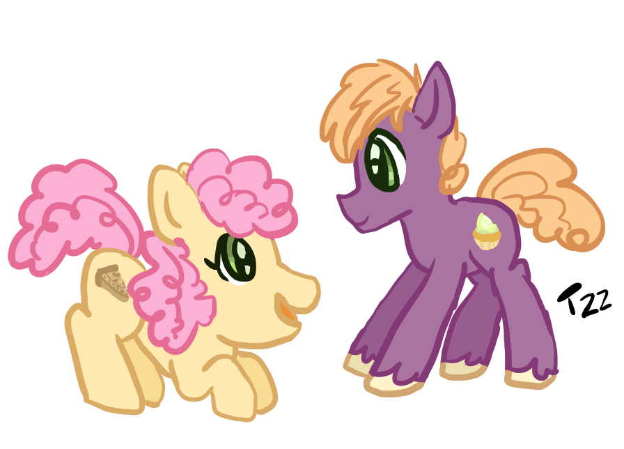 #2172858 - safe, artist:thunderzizi, li'l cheese, little mac, earth ...