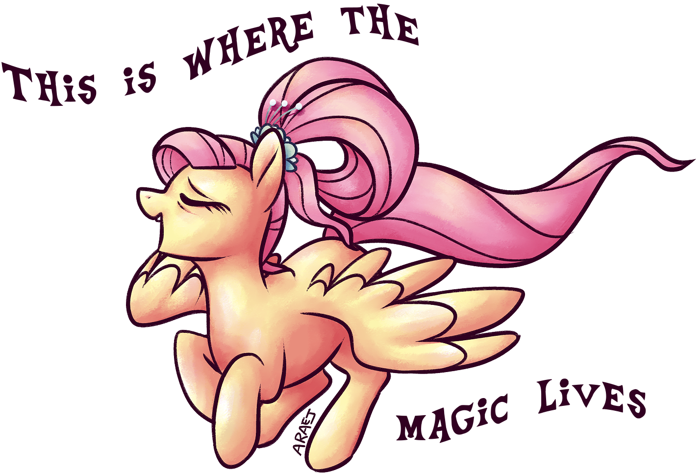 #2172876 - safe, artist:vampireselene13, fluttershy, pony, the last ...