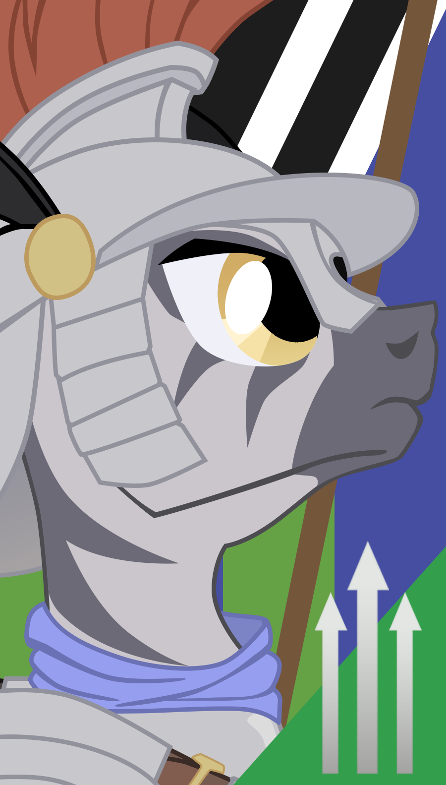 #2182337 - safe, artist:aaronmk, oc, zebra, fallout equestria, armor ...