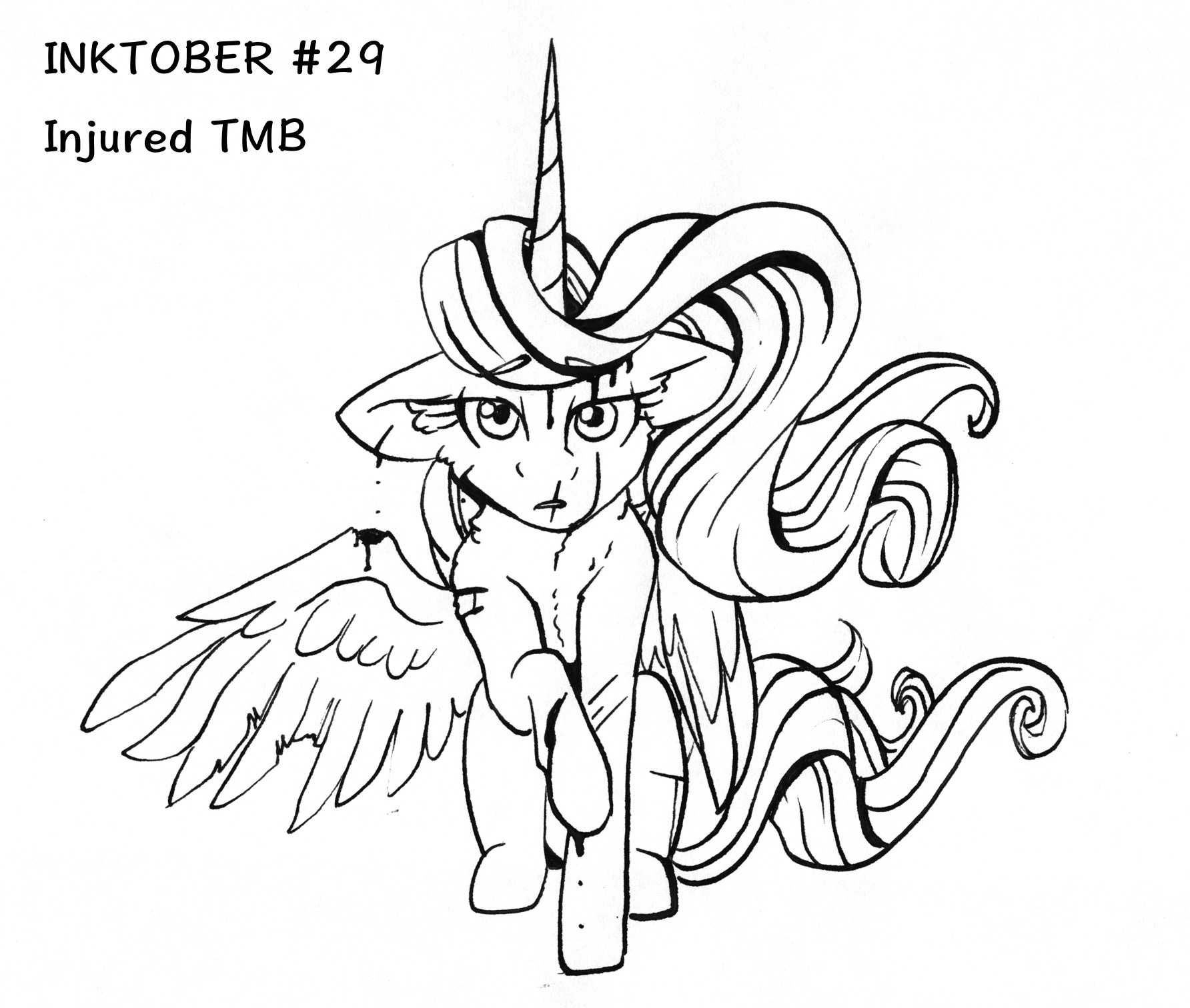 #2193026 - semi-grimdark, artist:tillie-tmb, princess celestia, pony ...