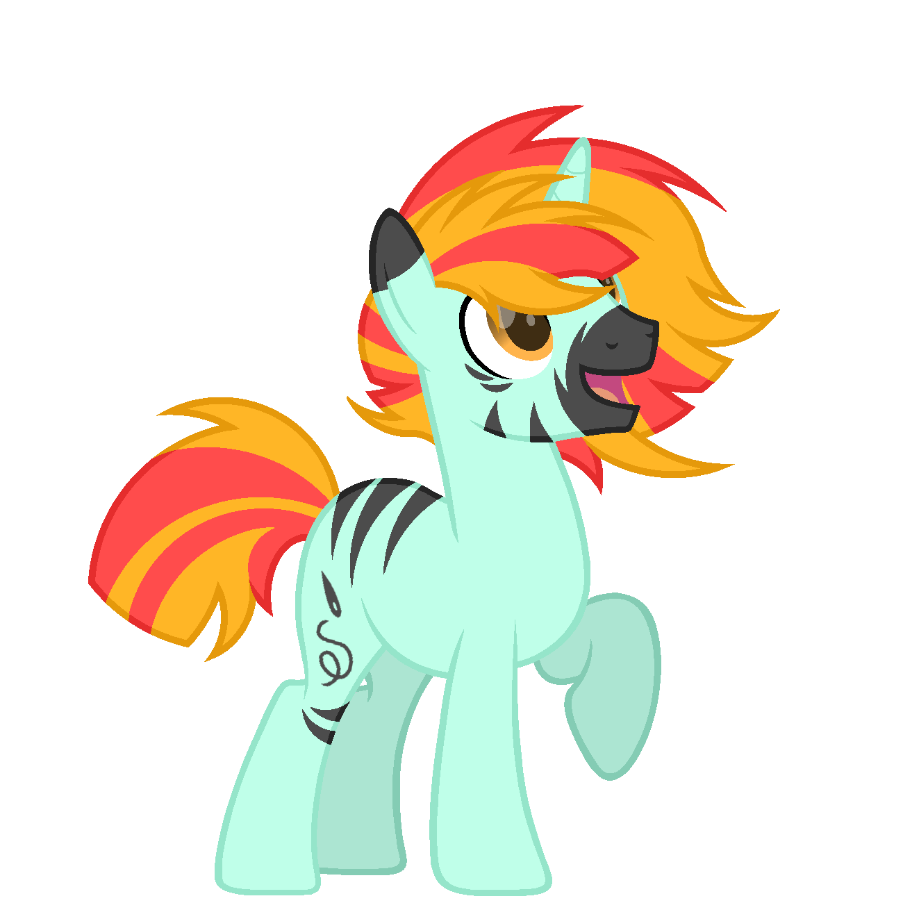 #2193504 - safe, artist:ponkus, oc, oc only, oc:patch stripes, hybrid ...