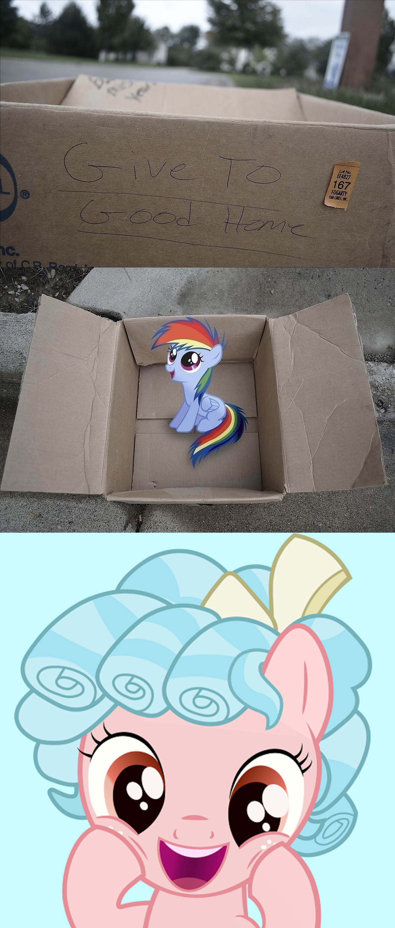 #2190033 - safe, cozy glow, rainbow dash, pegasus, pony, fanfic:my ...
