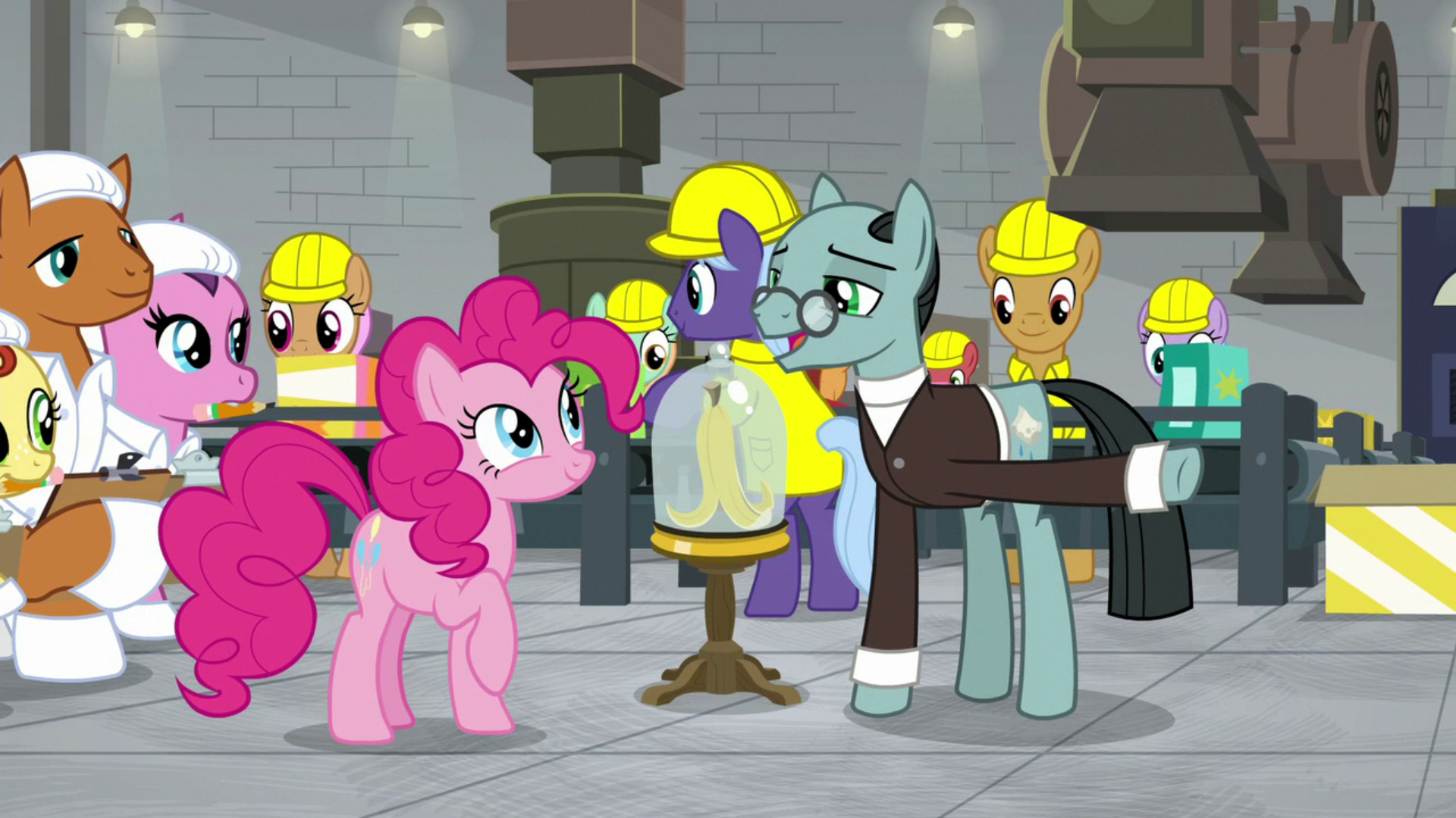 #2225153 - safe, screencap, lavender chuckle, lavender flask, lemon ...