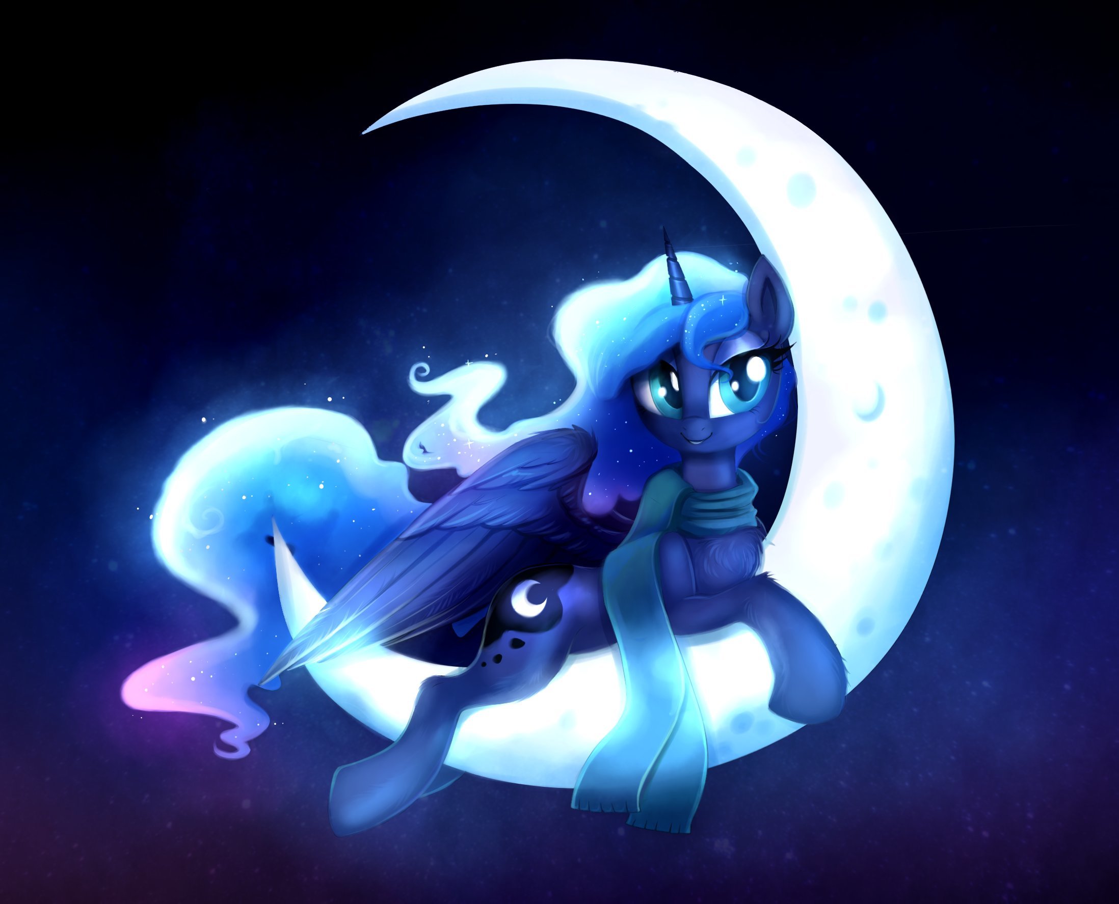 #2229037 - safe, alternate version, artist:confetticakez, princess luna ...