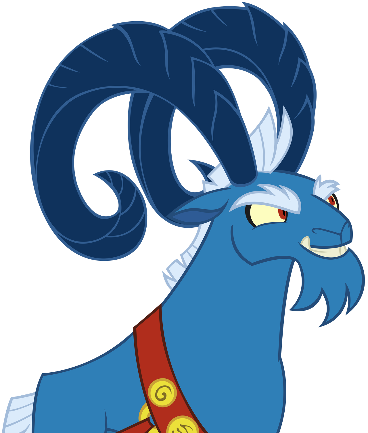 #2232185 - safe, artist:andoanimalia, grogar, sheep, g4, antagonist ...