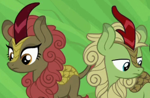 #1958863 - safe, screencap, forest fall, maple brown, kirin, g4, sounds ...