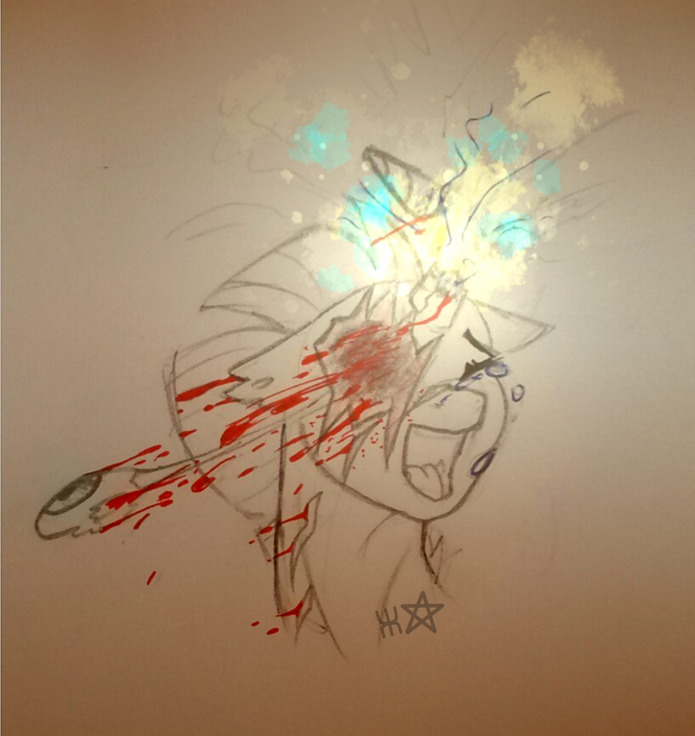 #1964277 - grimdark, grotesque, artist:glitchthunder, tempest shadow ...