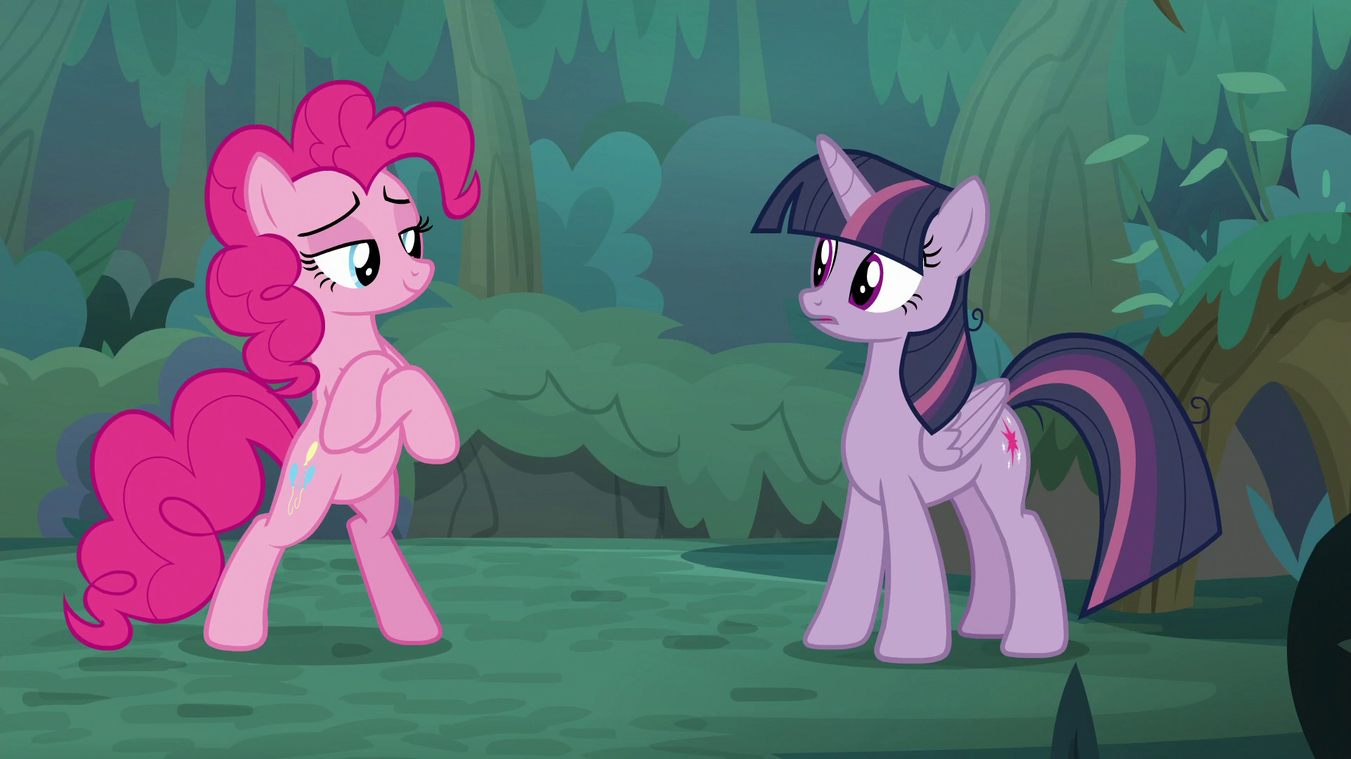 #1966784 - safe, screencap, mean twilight sparkle, pinkie pie, alicorn ...