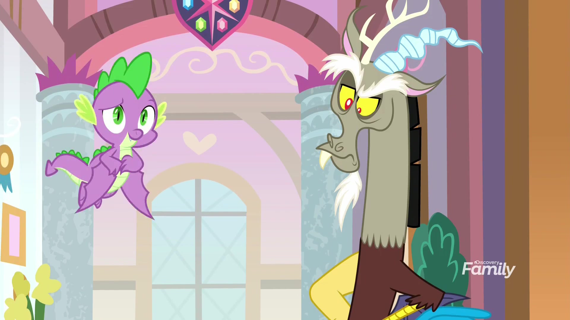 #1954110 - safe, screencap, discord, spike, dragon, a matter of ...