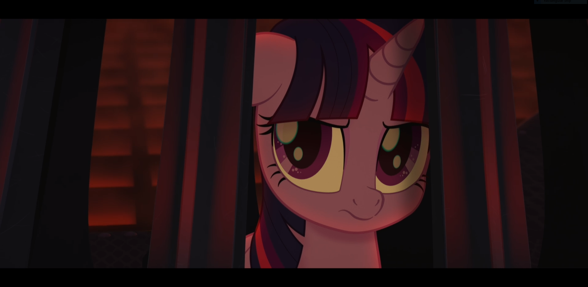 #1974198 - alicorn, cage, displeased, female, floppy ears, glare, mare ...