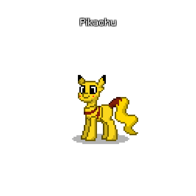 #1990093 - safe, artist:smartmars603, pikachu, pony, pony town, pokémon ...