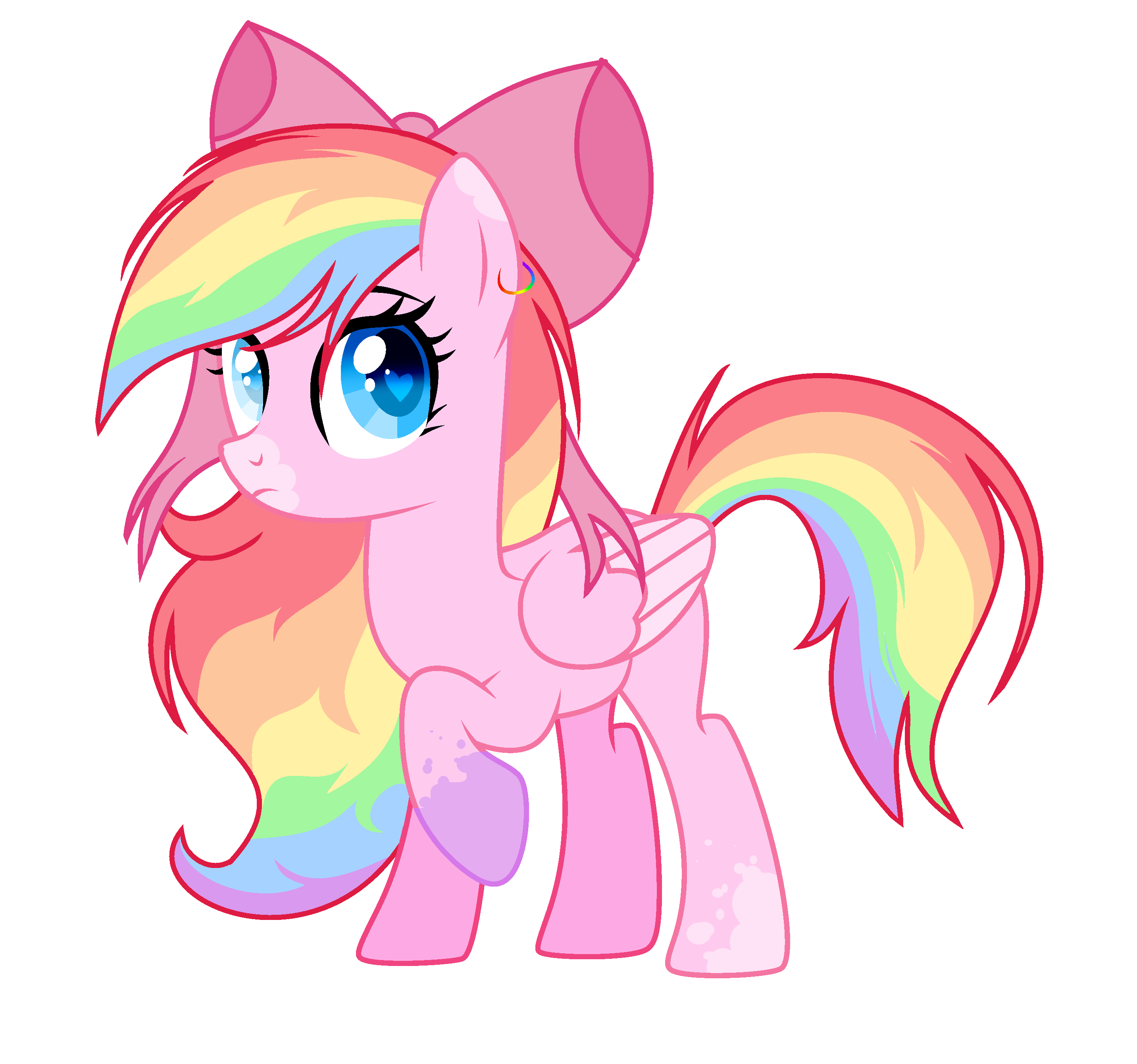 #1994583 - safe, artist:rachelclaradrawz, oc, oc only, oc:rainbow drop ...