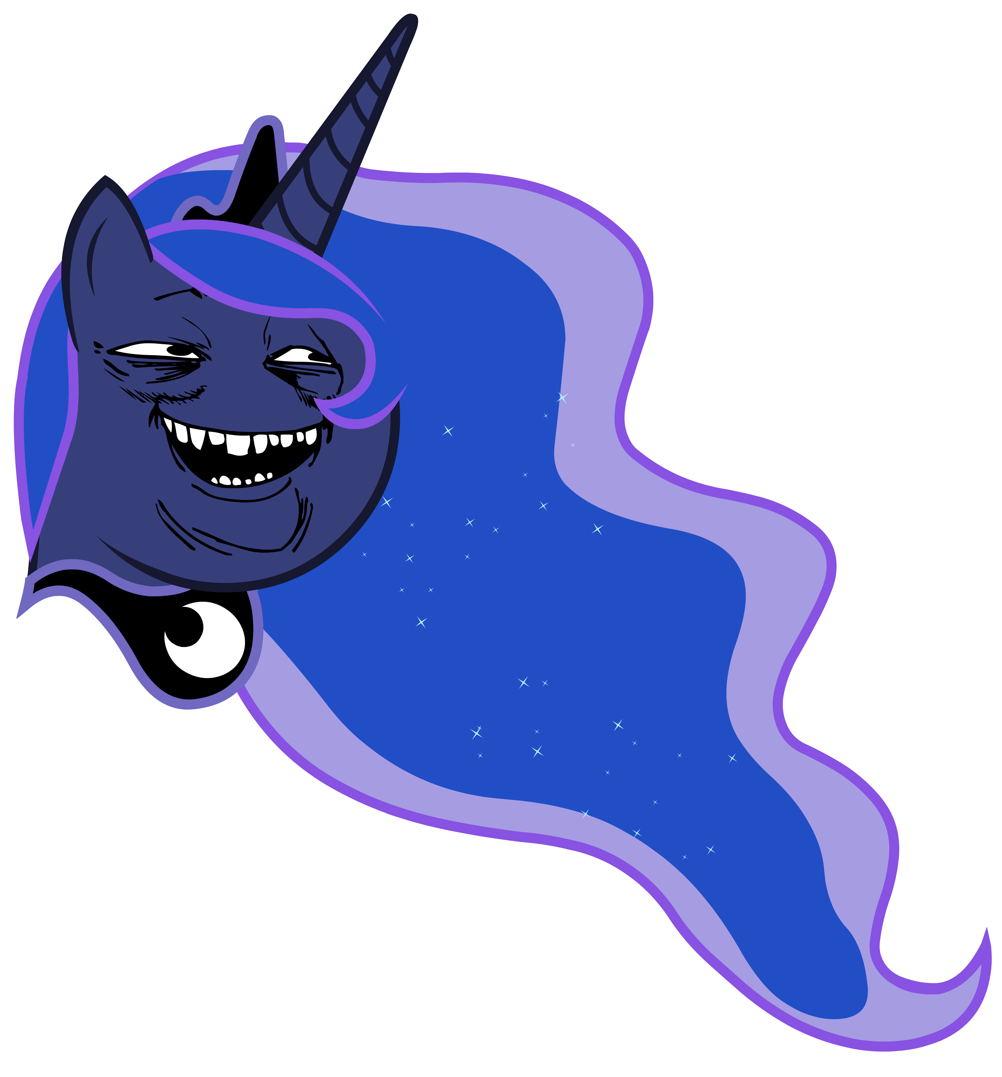 #2010453 - safe, edit, editor:lyinx, princess luna, alicorn, pony ...