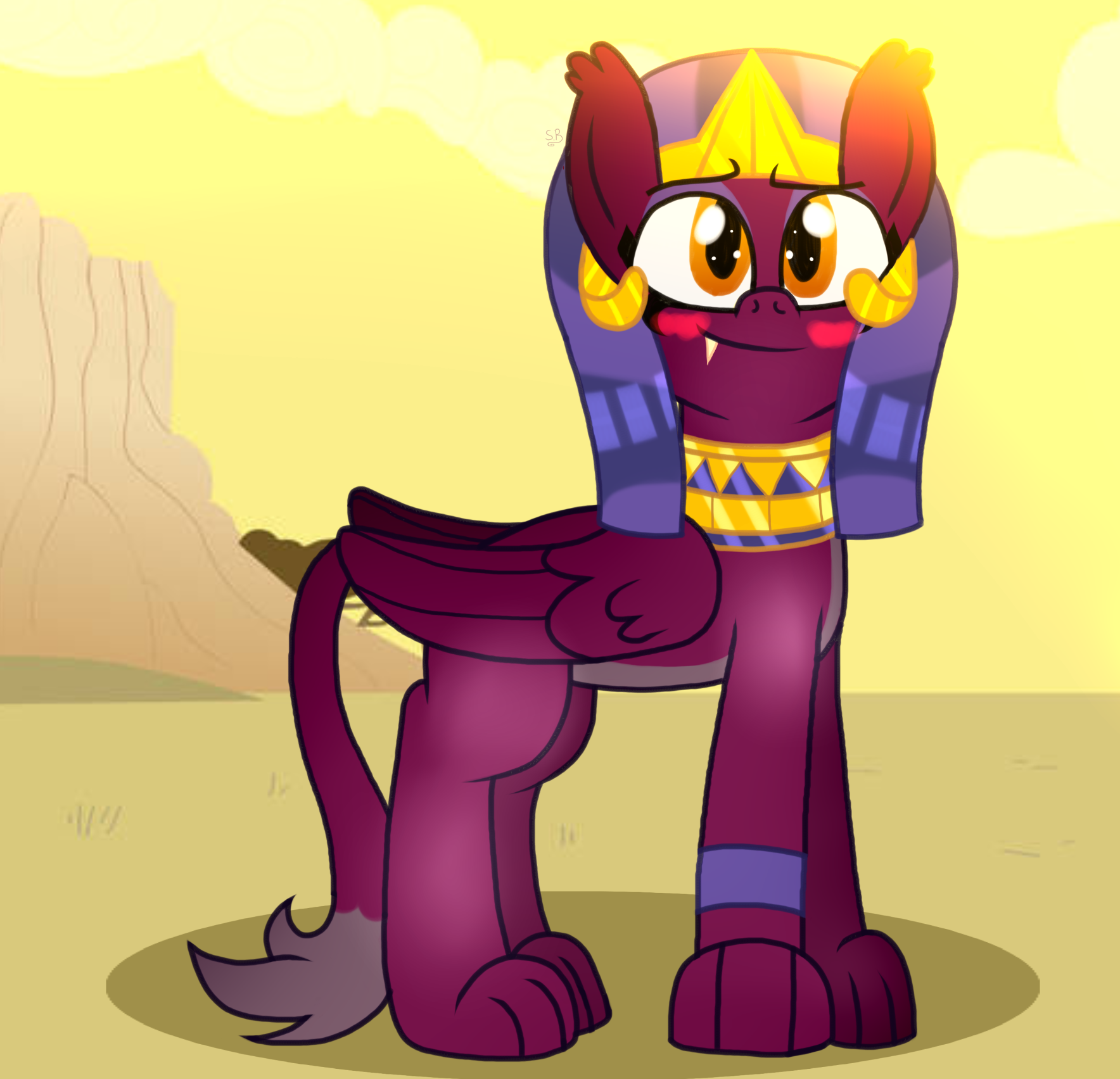 #2014768 - safe, artist:sailorrainbow13, the sphinx, sphinx, daring ...