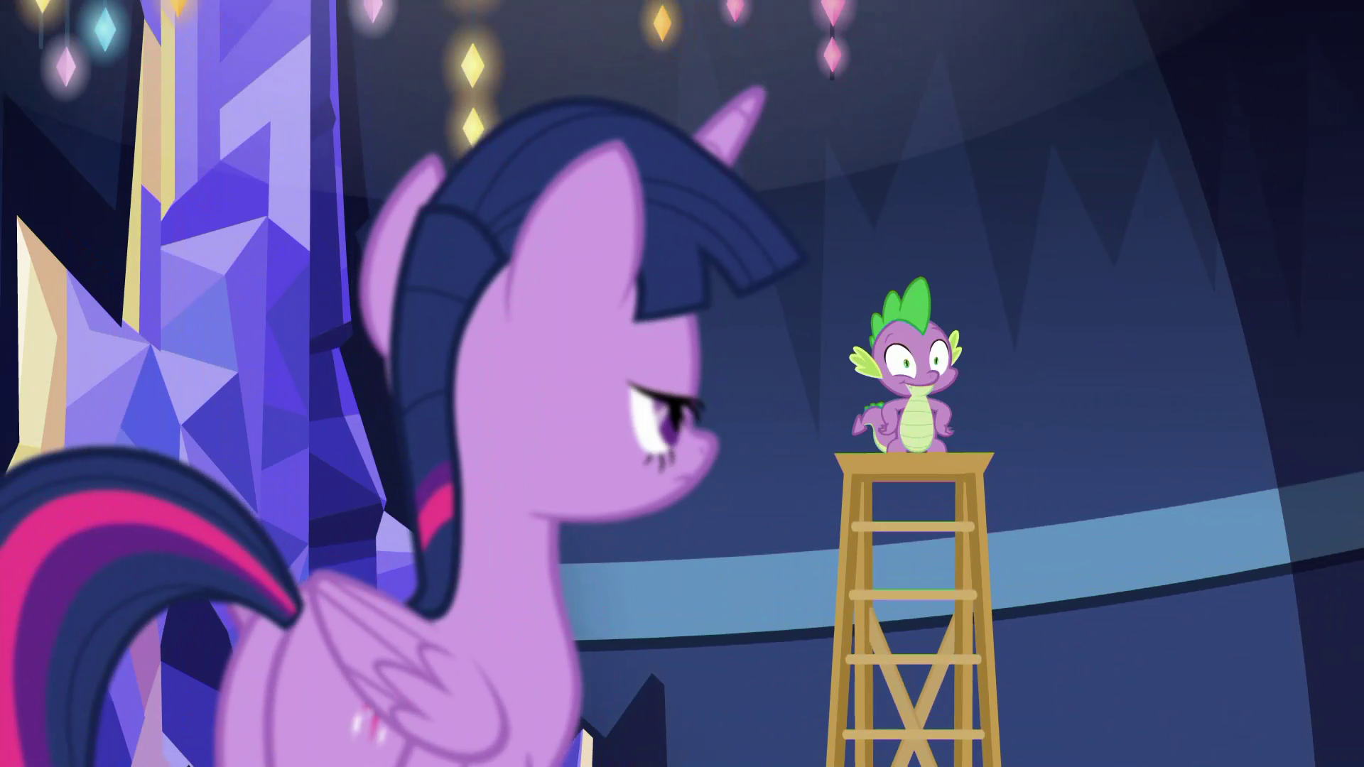 #2001103 - safe, screencap, spike, twilight sparkle, alicorn, equestria ...