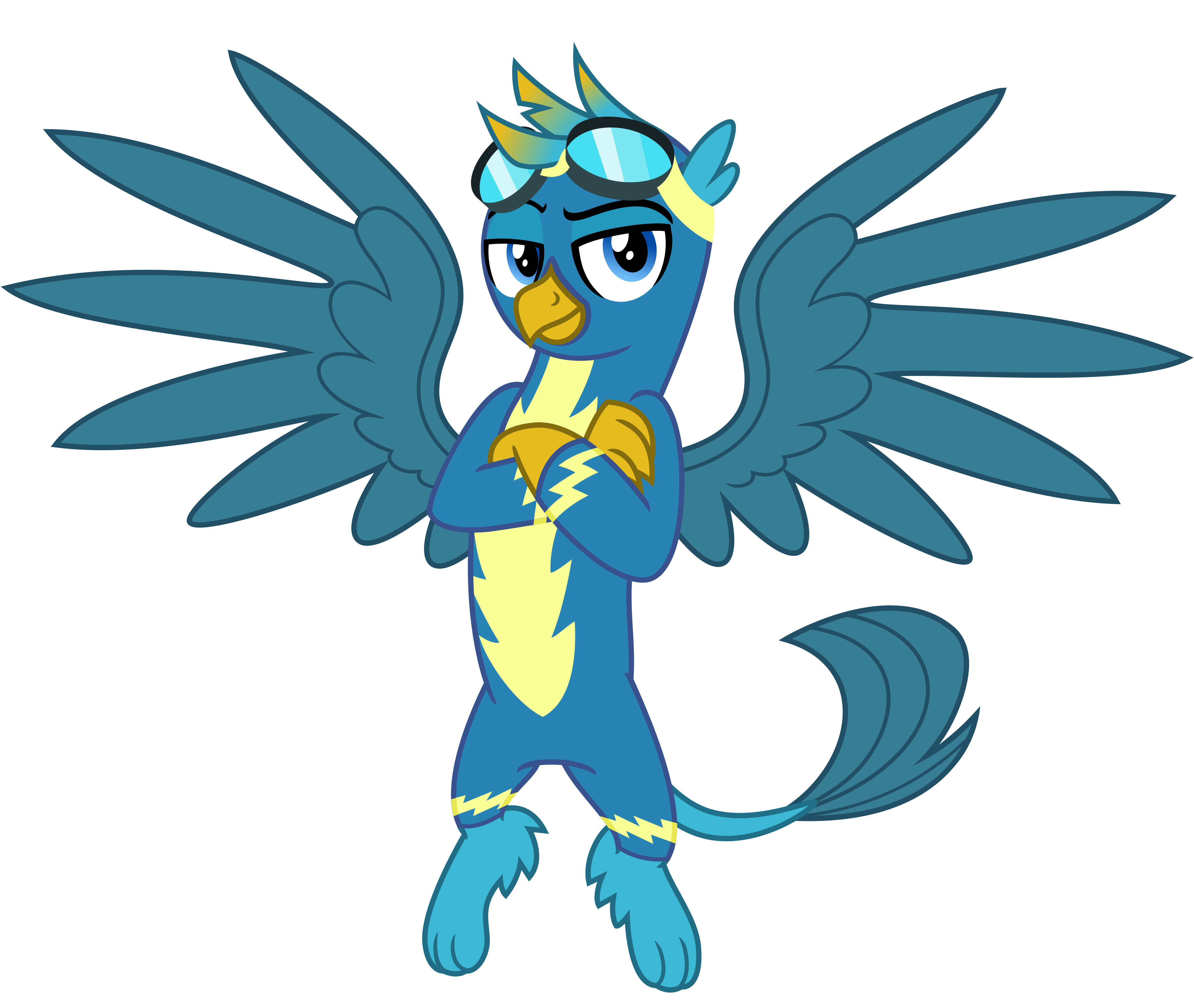 #2018462 - safe, artist:cheezedoodle96, gallus, griffon, .svg available ...