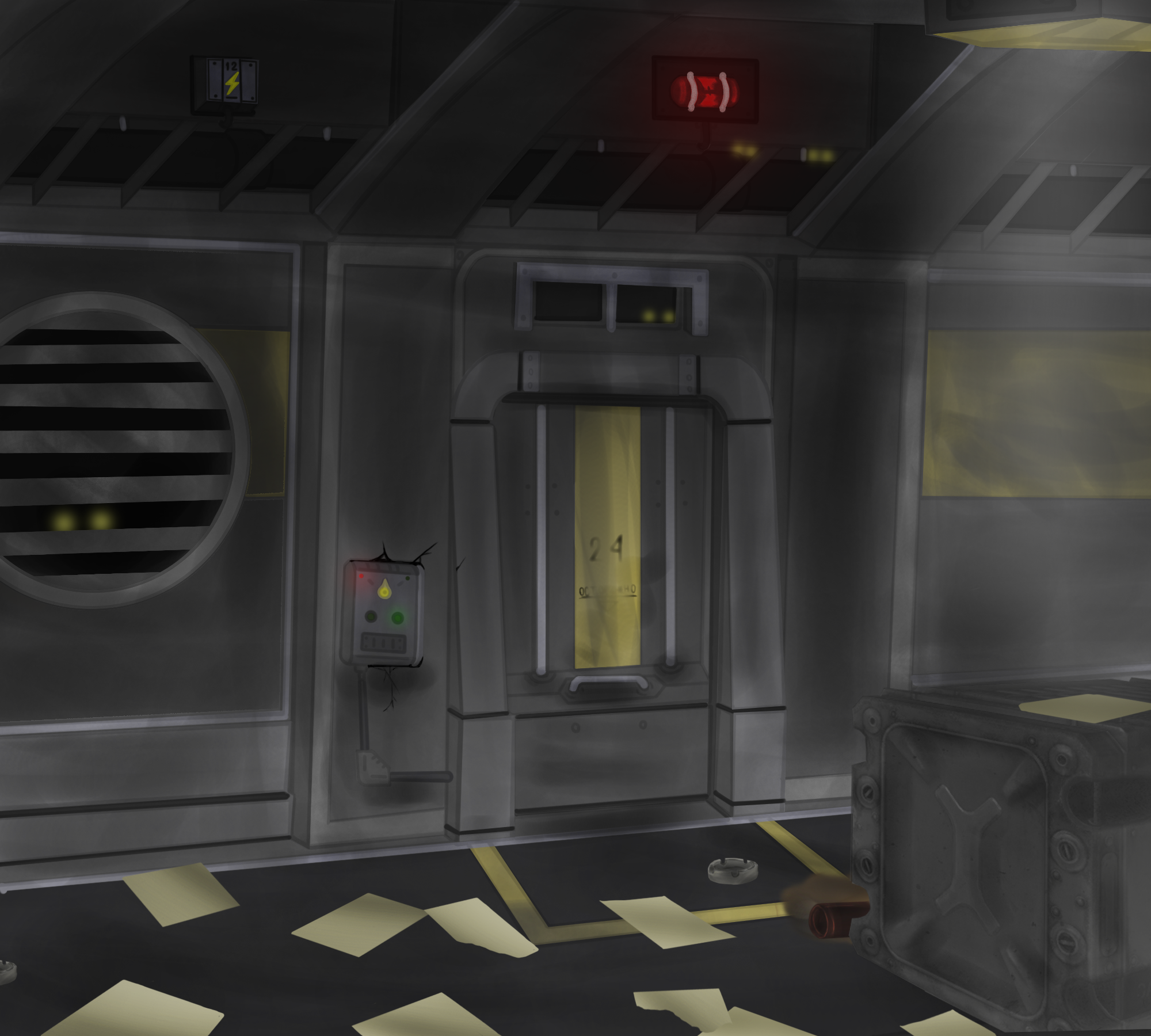 #2007080 - safe, artist:devorierdeos, chimera, fallout equestria ...