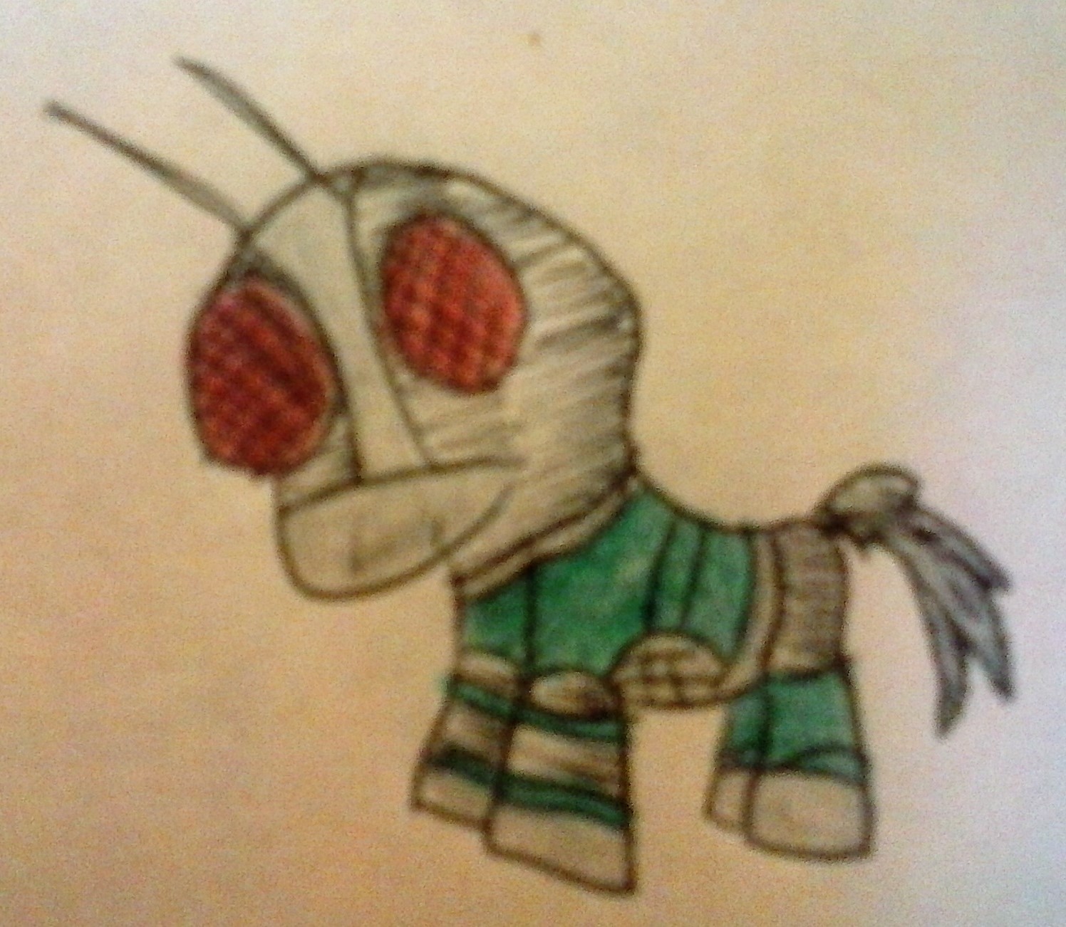 #2028429 - safe, artist:dex stewart, pony, dex stewart, kamen rider ...