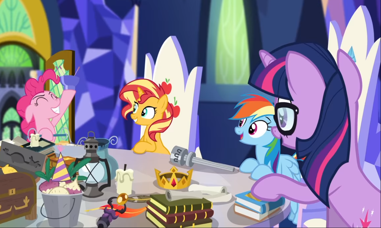 #2035819 - safe, screencap, boneless, mr. turnip, pinkie pie, rainbow ...