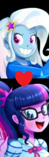 #2046282 - safe, artist:the-butch-x, edit, sci-twi, trixie, twilight ...