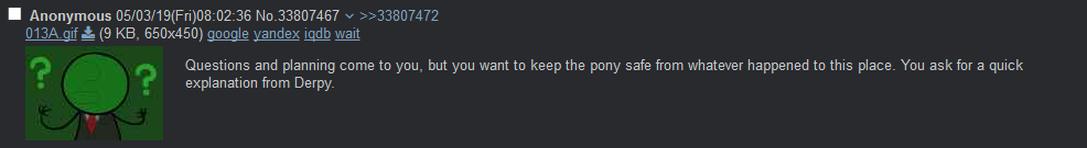 #2051561 - safe, anonymous artist, oc, oc:anon, msponyadventures, /mlp ...