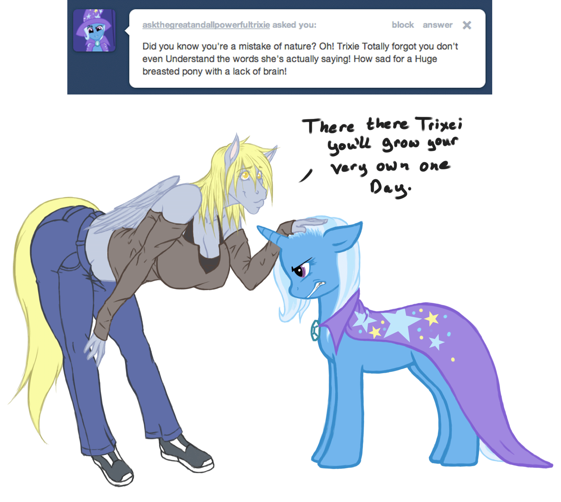 2030566 Source Needed Useless Source Url Safe Artistomnoproxyl337 Derpy Hooves Trixie