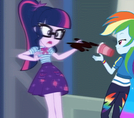 #2031668 - safe, screencap, rainbow dash, sci-twi, twilight sparkle, equestria girls, equestria ...