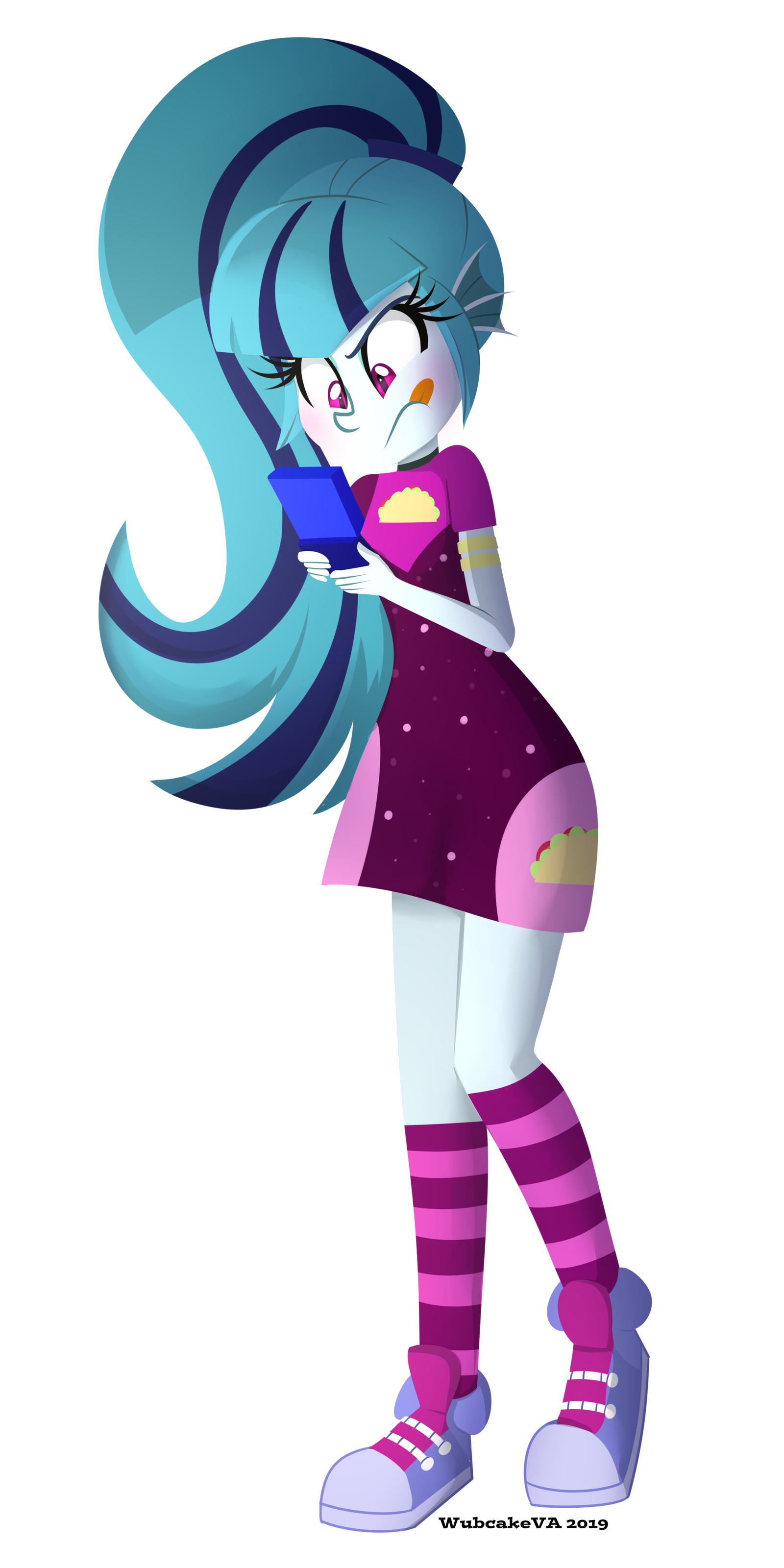 #2068322 - safe, artist:wubcakeva, sonata dusk, equestria girls ...