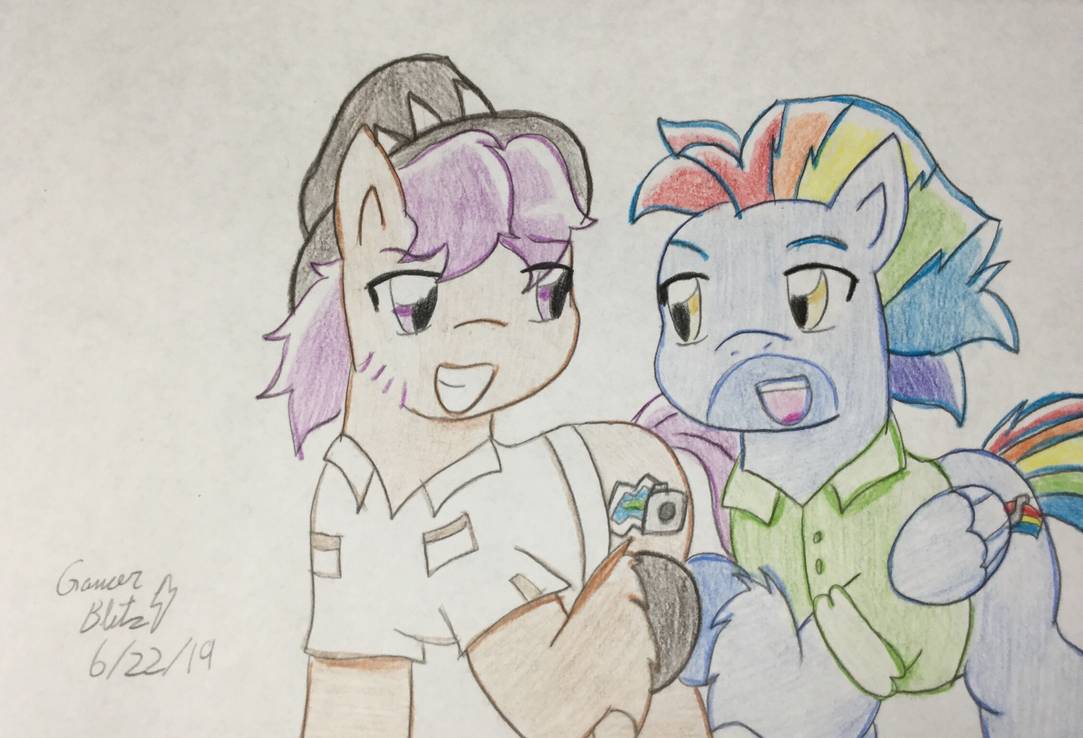 #2072784 - safe, bow hothoof, snap shutter, pony, father, male - Derpibooru